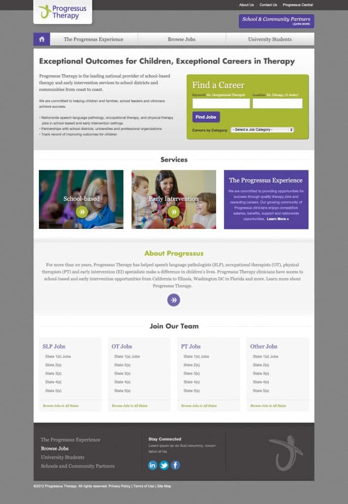 Progressus Therapy | Chris Depa Web Design + Branding
