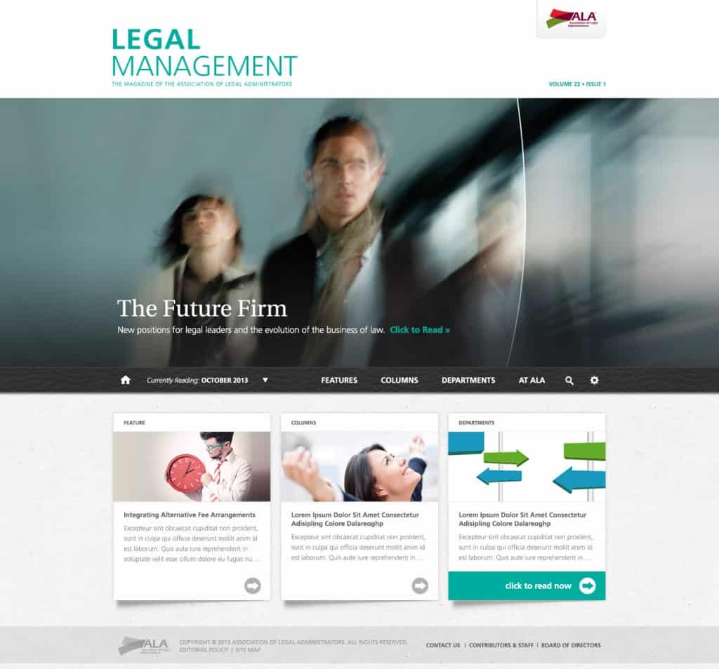 ALA Legal Management | Chris Depa Web Design + Branding