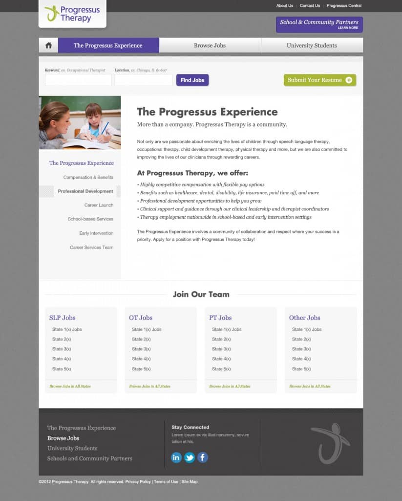Progressus Therapy | Chris Depa Web Design + Branding